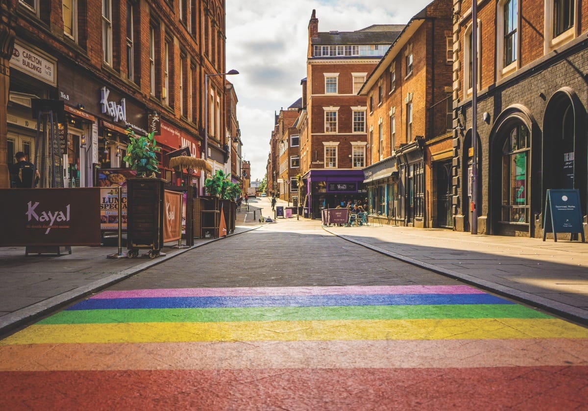 Nottingham unveils ‘Rainbow Quarter’ in landmark move for LGBTQ+ ...