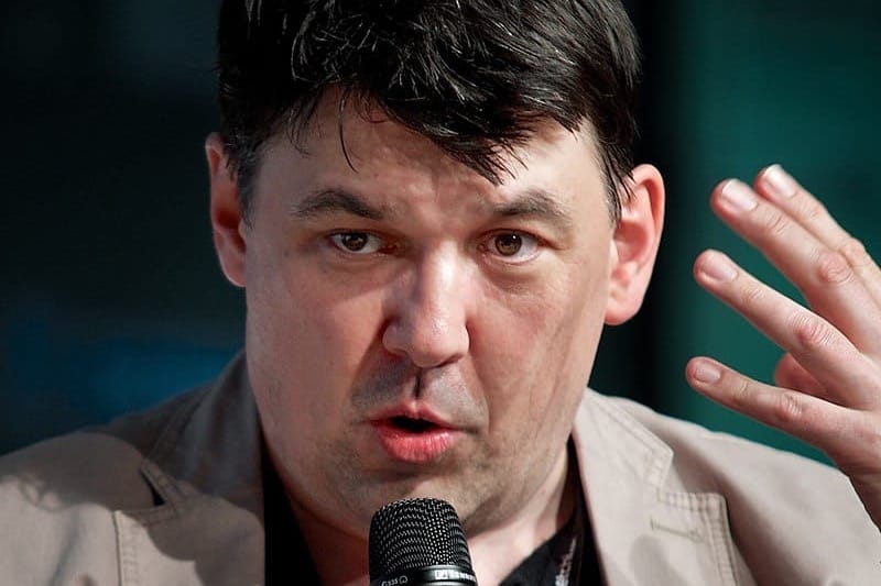 Graham Linehan arrives at court to face trial over alleged "harassment ...