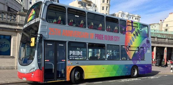On the buses with Pride – Scene Magazine – From the Heart of LGBTQ+ Living