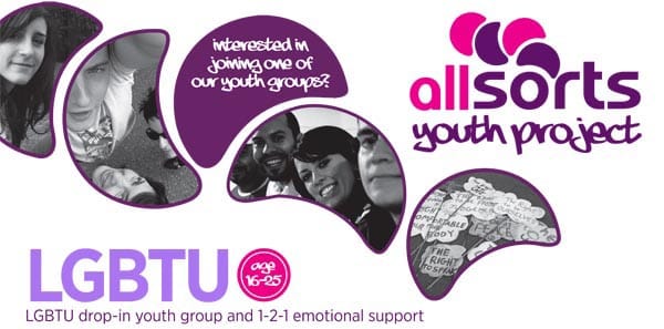 New poster promotes Allsorts’ services for LGBTU young people in ...