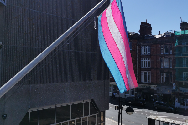 Trans Flag flying from Town Hall to mark Trans Pride Brighton – Scene ...