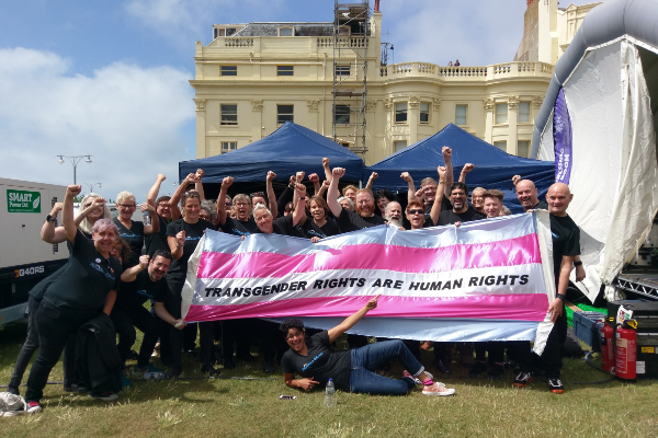 Rainbow Chorus shares video of solidarity with Trans Pride Brighton ...