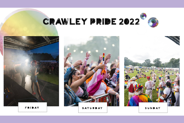 Crawley Pride 2022 needs you! – Scene Magazine – From the Heart of ...