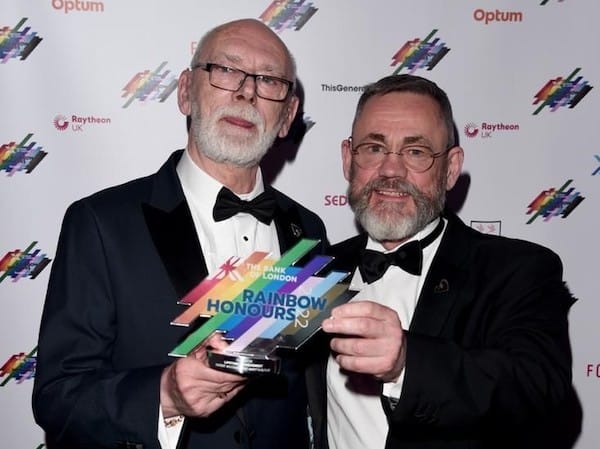 Co-founders of Terrence Higgins Trust, Rupert Whitaker and Martyn ...