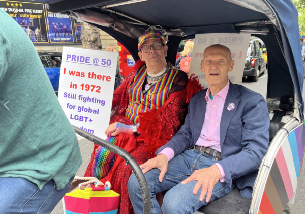 IN PICTURES: Elderly veterans of the first UK Pride march in 1972 led ...