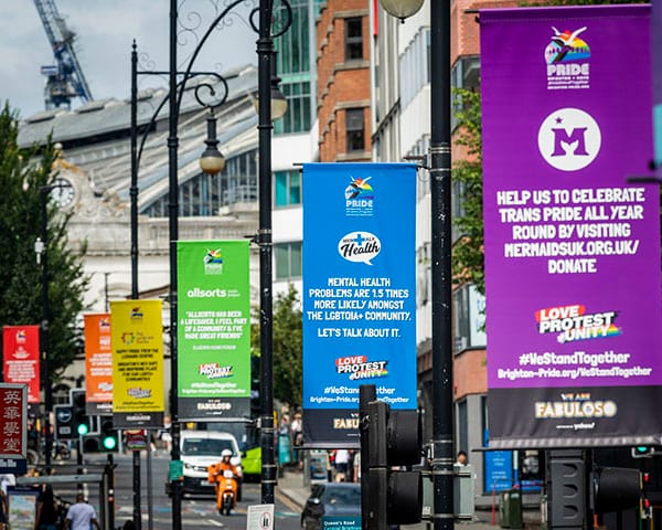 Brighton & Hove Pride puts community messages at the heart of city-wide ...