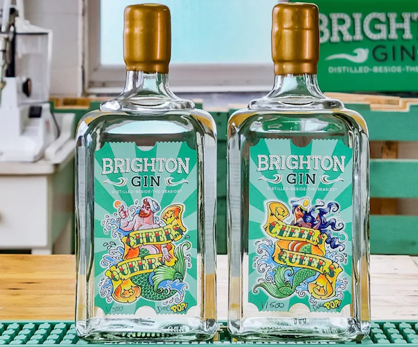 Brighton Gin scoops two gold medals at prestigious design awards ...