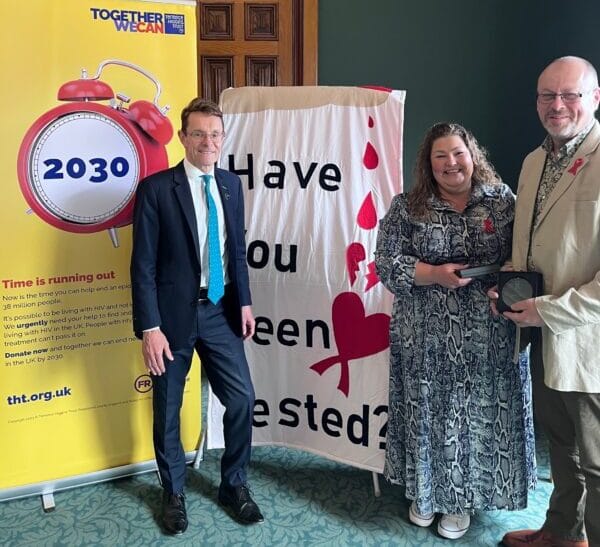 Birmingham HIV activists honoured at Opt-Out HIV and hepatitis testing ...