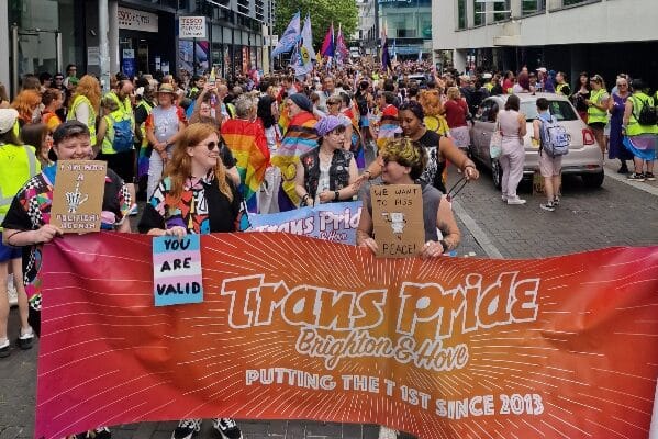 Trans Pride Brighton & Hove 2024: 45,000+ celebrate Trans Joy at city’s ...