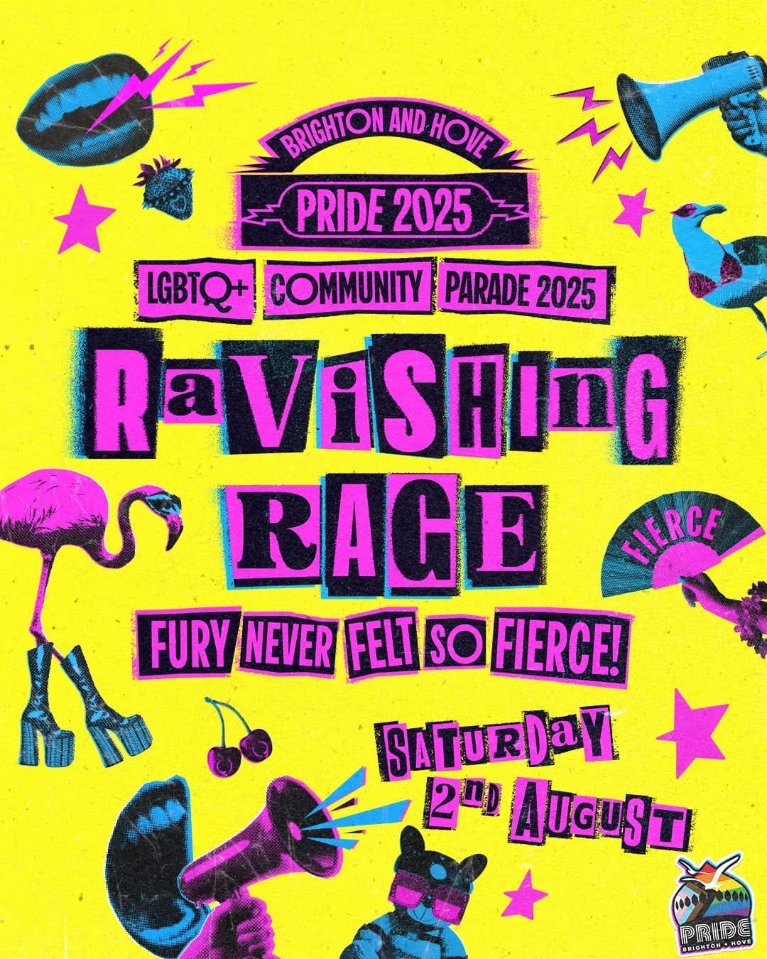 RAVISHING RAGE: Organisers of Brighton & Hove Pride announce theme of ...